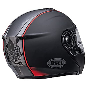 BELL SRT Modular Helmet (Hartluck Jamo Matte/Gloss Black/Red - X-Large)
