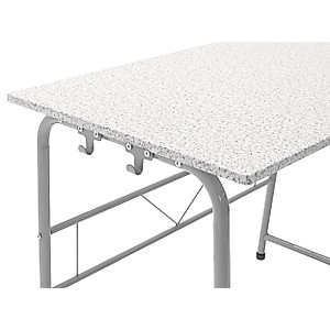 SD Studio Designs Project Center, 55128 Craft Table Play Desk with Bench, Grey, 37.75"W x 21.75"D x 28"H,Grey