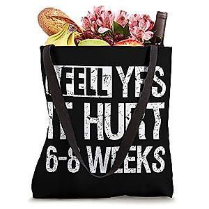 Cool Broken Bone Gift Funny Broke Arm Leg Wrist Recovery Tote Bag