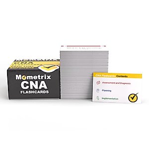 CNA Study Cards 2024-2025: CNA Test Prep with Practice Test Questions for the Certified Nursing Assistant Exam [Full Color Cards]