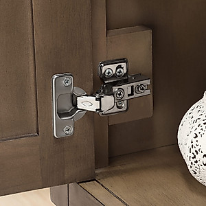 OVE Decors Maya Plus 72 in. Double Sink Bathroom Vanity in Almond Latte Finish, Black Hardware and Included Power Bar