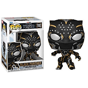 Marvel: Black Panther: Wakanda Forever - Shuri as Black Panther Funko Pop! Vinyl Figure (Bundled with Compatible Pop Box Protector Case), Multicolored, 3.75 inches