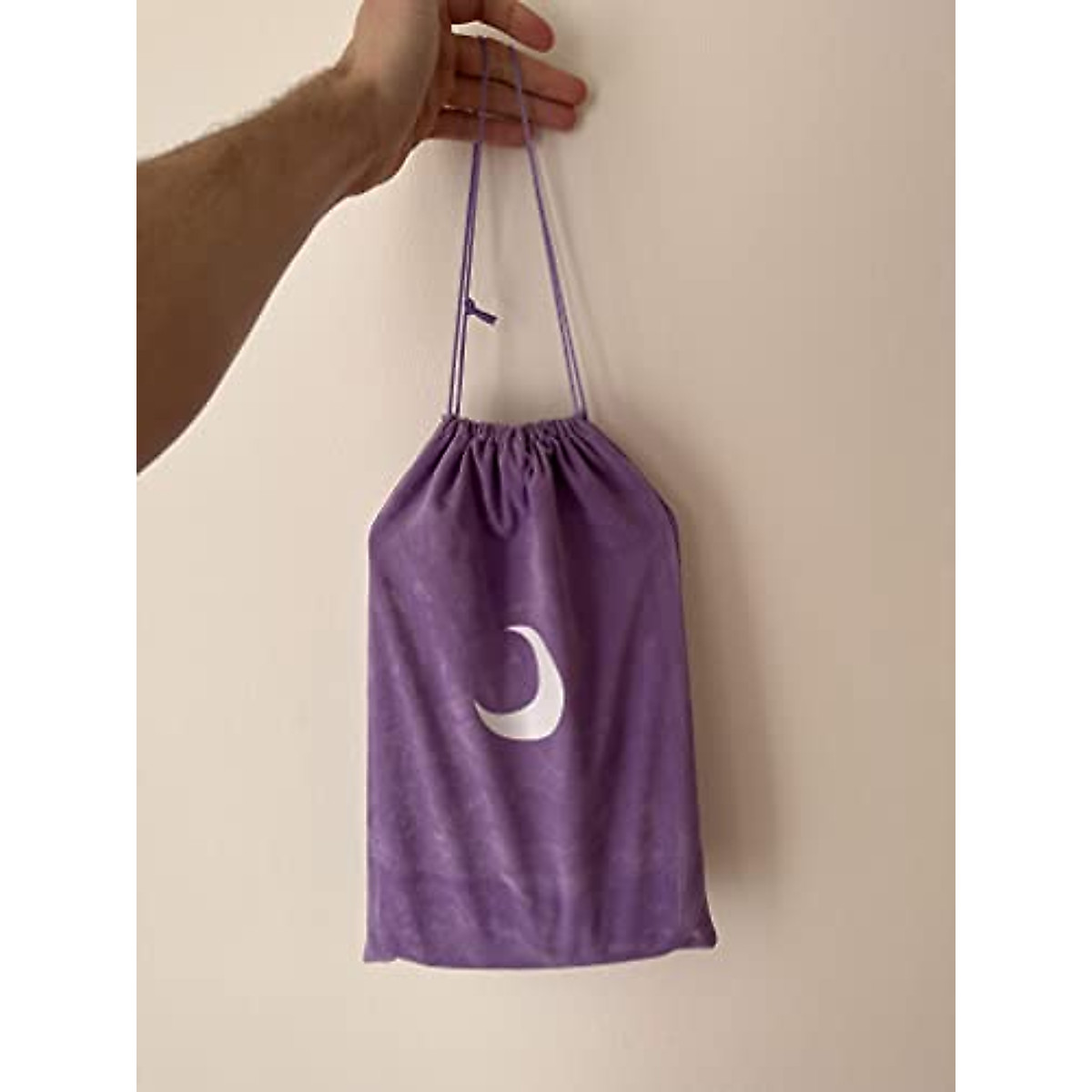 Brando Moon Led Tray with Built in Crusher and Light - Glow Light Up Tray 7 Colors - Rechargeable and Smooth Round Edges (Purple)