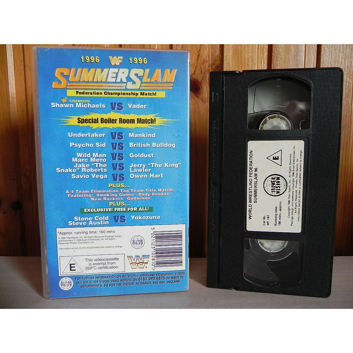 WWF: Summerslam 1996 [VHS]