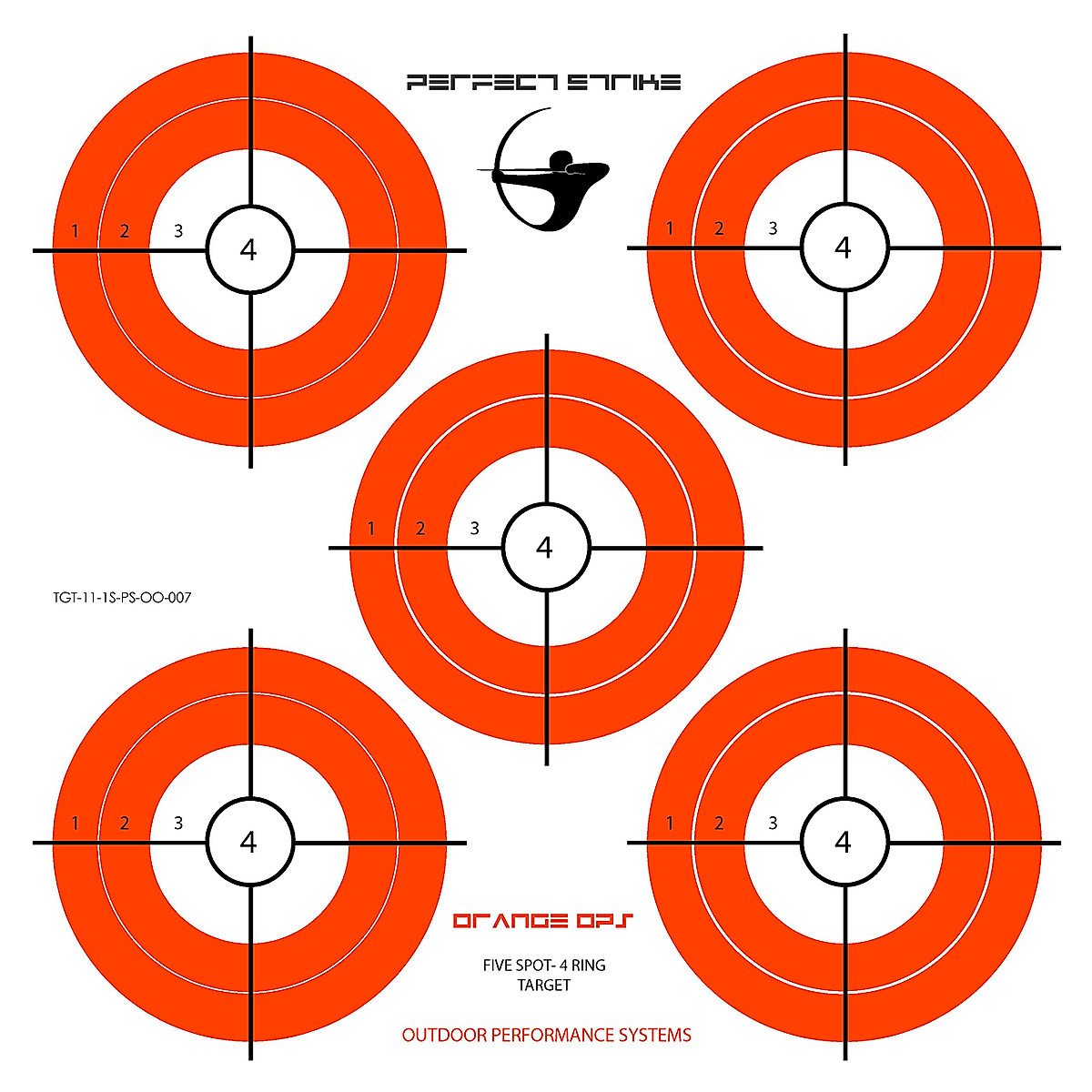 Heavy Paper Targets for Archery and Marksmanship. Great for practice indoors at the range or in the back yard. 12"x12" (12 Targets)