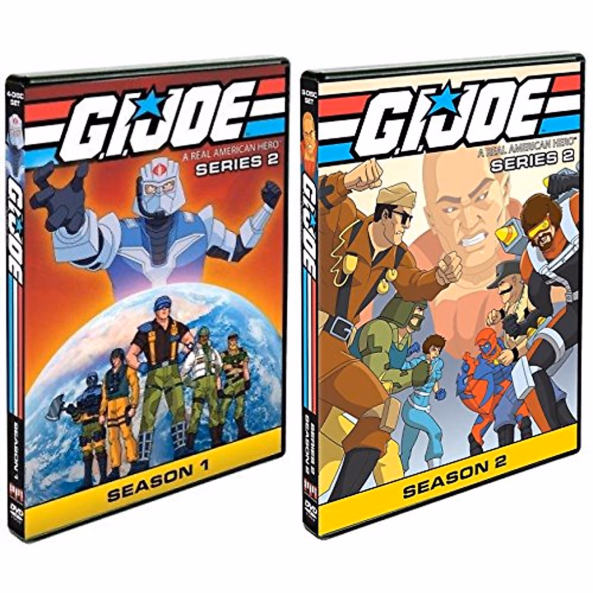 G.I. Joe: A Real American Hero - The Complete Series Two Collection Set - Season 1&2
