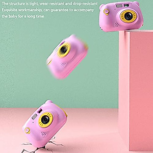 LINXHE Kids Digital Camera for Boys & Girls - 2.0 Inch Selfie Camera for Kids, 1080P Rechargeable Children Video Camera for Christmas New Year Gift (Color : Pink)
