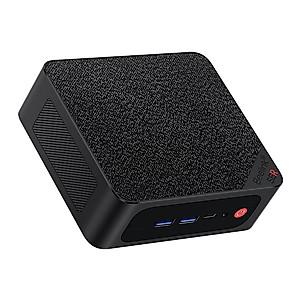 Beelink SER5 MAX Mini PC, Mini Computers with AMD Ryzen 7 5800H (8C/16T up to 4.4Ghz), 16G DDR4+500G M.2 2280 NVMe SSD, WiFi 6, 1000Mbps, BT 5.2, 4K, DP, Type-C, Radeon Graphics, TDP up to 54W