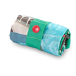 LOQI Urban Italy Reusable Shopping Bag, Multicolored