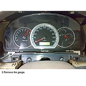 Dr.Roc GM Instrument Cluster Gauge Stepper Motor Repair Kit X27 168 (7 Motors,10 Backlight Bulbs,1 Remove Tool,Flux Rosin Core Solder)