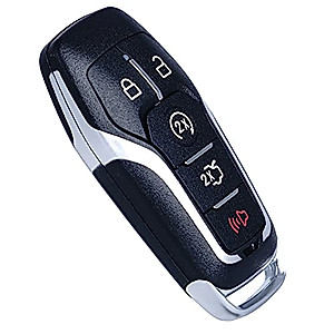 Key Fob Replacement Compatible for Ford Explorer 2016-2017 Edge Mustang 2015-2017 Fusion Titanium Lincoln MKZ MKC 2014-2016 MKX 2016-2018 2019 Smart Car Keyless Entry Remote Control 902Mhz 164-R7989