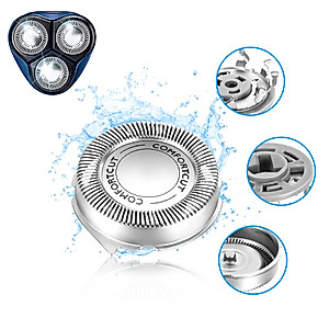 SH30 Replacement Heads for Shaver 2300 3800, Heads Compatible with Philips Series 3000,2000,1000,S738 with Durable Sharp Blade, Electric Razor Shaving Heads Blades Back-Up Rotary Heads Accessories