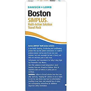 Bausch & Lomb Boston Simplus Travel Kit-1 oz, 2 pack
