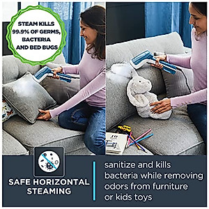 Rowenta X-Cel Handheld Steamer for Clothes 15 Second Heatup, 2.4 Ounce Capacity 1150 Watts Portable, Ironing, Fabric Steamer, Garment Steamer, Vacation Essentials, Travel Must Have DR6131,Green