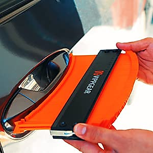 Contour Gauge with Lock(10 Inch Lock)-Adjustable tightening Screw-Contour Gauge Duplicator for Irregular Welding or Woodworking-Super Gauge Shape and Outline Tool-Contour gauge Profile Tool