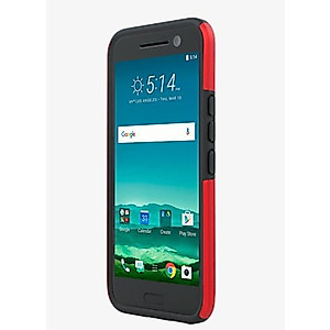 Incipio Protective Case for HTC 10 - Retail Packaging - Red / Black