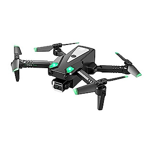 Drone with 1080P HD Dual Camera, WiFi FPV Live Video Real-Time Transmission, Headless Mode, Altitude Hold, RC Quadcopter Foldable Drones Gifts for Boys Girls #