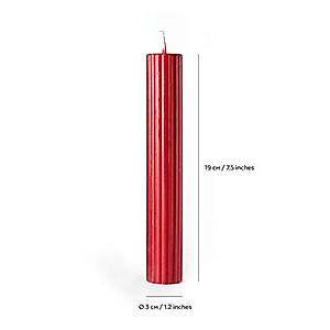 Wish Candle - Spell Get & Revive Love - 7.5 Inch / Blessed by Real Monks / Red / Manifestation Romance Come to me Deadly Attraction Marriage Passion Unity Ritual Magick Prayer(Hoodoo Wiccan Pagan)