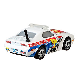 Disney Cars Toys Pat Traxson, Miniature, Collectible Racecar Automobile Toys Based on Cars Movies, for Kids Age 3 and Older, Multicolor