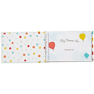 C.R. Gibson BP73-24545 You are My Sunshine Small Gender Neutral Baby Brag Book Photo Album, 7.25" W x 4.5" L with 10 Pages, Multicolor