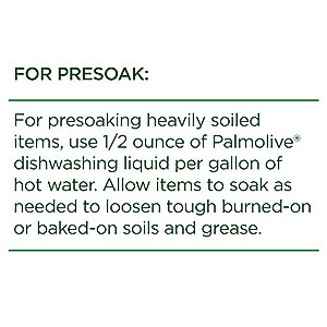 PALMOLIVE Dishwashing Liquid, Dish Soap, Dish Liquid Soap, Phosphate Free, pH Balanced, Dishwasher Cleaner, 1 Gallon Bottle (Pack of 4) (204915), 10035110049158