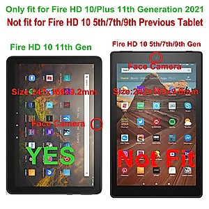 Famavala Shell Case Cover for 10.1" All-New Fire HD 10 / Fire HD 10 Plus Tablet [11th Generation, 2021 Release] (LuckyTree)