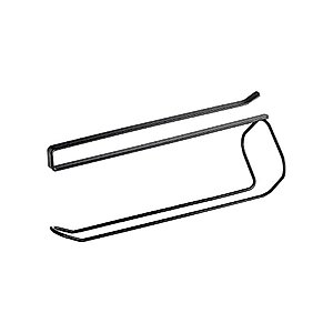 LINFIDITE Paper Towel Holder Hanger Under Cabinet Wine Glass Holder Paper Towel Racks No Drilling Sliding Wall Mount Paper Rolls Rack Kitchen Hanging Storage Rack