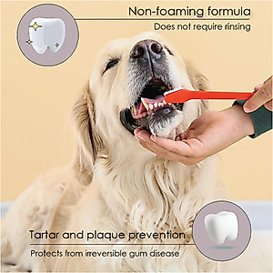 Ora-Clens Advanced Enzymatic Toothpaste – Safe and Natural Dog Oral Care Toothpaste – Freshens Breath, Fights Plaque and Reduces Tartar – Tasty Peanut Butter Flavor – 3 Oz