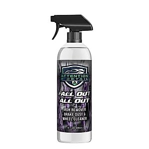 Attention 2 Detail Fallout Allout - Advanced Iron and Fallout Remover for Wheels and Paint