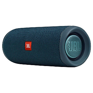 JBL Flip 5 Portable Bluetooth Speaker - Ocean Blue (JBLFLIP5BLUAM) (Renewed)