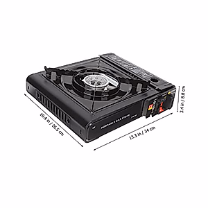 CLISPEED Butane Stove Gas Stove Portable Camping Stove Outdoor Stove Outdoor Gas Stove Butane Burner Outdoor Wok Stove Hiking Stove Compact Stove Reusable Barbecue Stove Portable Wok Stove