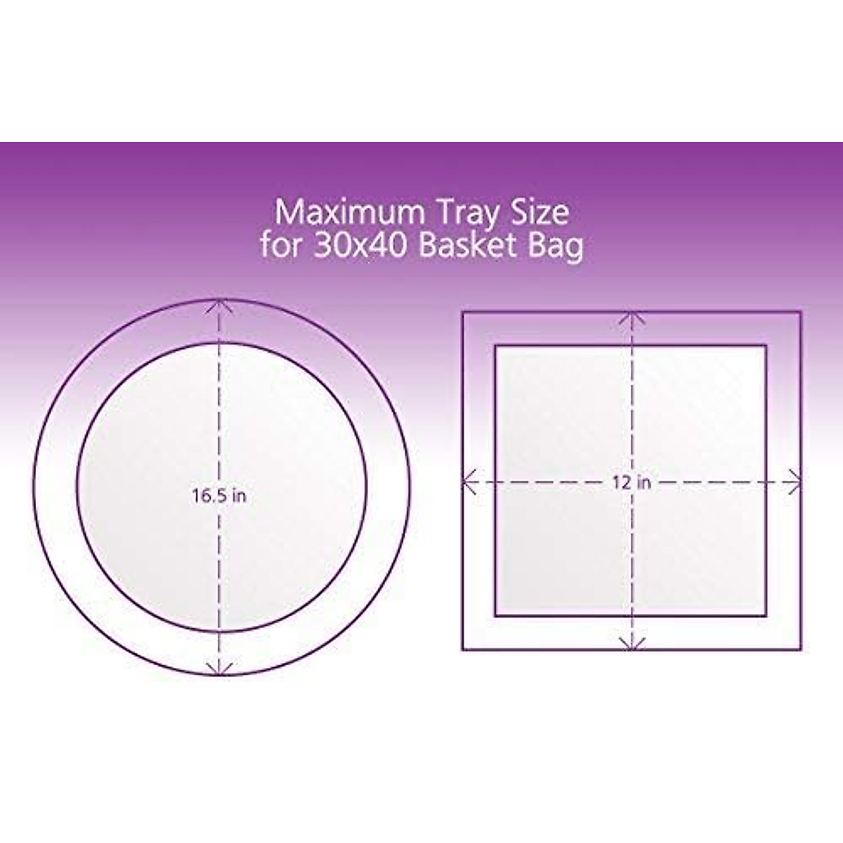 Purple Q Crafts Clear Basket Bags, 5 Pack Large Clear Cellophane Wrap for Baskets & Gifts 30"x 40" 1.5 Mil Thick (5)