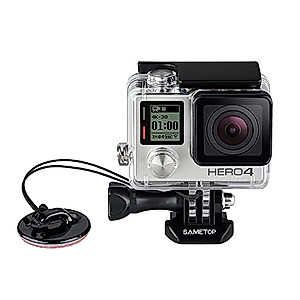 Sametop Adhesive Camera Tethers Safety Leash Compatible with Gopro Hero 11, 10, 9, 8, 7, 6, 5, 4, Session, 3+, 3, 2, 1, Hero (2018), Fusion, Max, DJI Osmo Action Cameras (5 Pack)