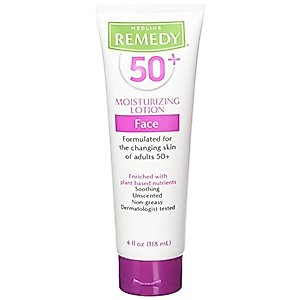 Medline Remedy 50+ Daily Moisturizing Facial Lotion, 4 oz Tube