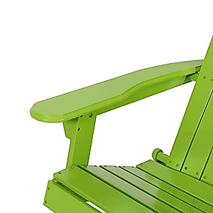 Christopher Knight Home 315842 Malibu Adirondack Chair, Light Green