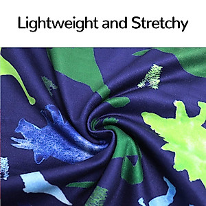 Dinosaur Nursing Pillow Cover & Carseat Cover Set, Breastfeeding Pillow Slipcover & Car Seat Canopies for Baby Boys & Girls, Nursing Pillow Case & Stroller Covers for Newborn, Soft Fabric Fits Snug On