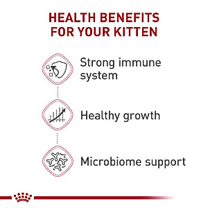 Royal Canin Feline Health Nutrition Dry Kitten Food, Supports Digestive Health, Immune Support and Healthy Energy, 3 lb Bag