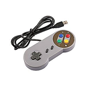 Retroflag SUPERPI CASE NESPI Case UCase SNES Case Functional Power and Safe Reset Button with 2PCS USB Controllers, Heatsink Fan for RetroPie Raspberry Pi 3/2 Model B & Raspberry Pi 3 B+