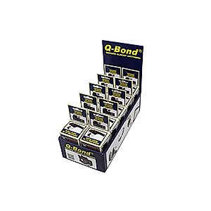 K Tool International 90003 Q Bond Ultra Strong Adhesive Kit for Garages, Repair Shops and, DIY, Hard Plastics/PVC/Metals, (2) Adhesive Bottles, (1) Plastic and (1) Metal Reinforcing Powders, 10 Pack