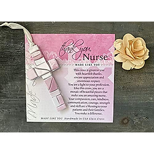 Thank You Gift for Nurse - Cross with Thank You Message- Nurses Appreciation Week Gift/Best Nurse Gift