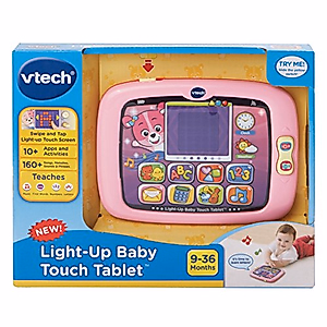 VTech Light-Up Baby Touch Tablet, Pink