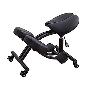 WAEYZ Ergonomic Kneeling Chair, Height and Angle Adjustable Chairs, Tilt Balance Seat, for Learning Office Rocking Chair,Improves and Corrects Posture Chair