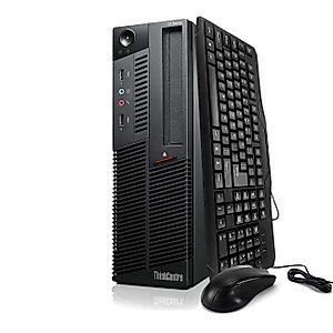 Lenovo ThinkCentre M90p Desktop PC - Intel Core i5-650 3.2GHz 8GB 2TB Hard Drive DVDRW Windows 10 Professional (Renewed)