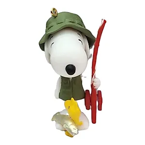 Fisherman Snoopy Spotlight on Snoopy #15 2012 Hallmark Ornament