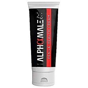 AlphaMale Penile Health Cream - Premium Penile Moisturizing Cream - Advanced Penile Moisturizer Lotion for Overall Penile Care for Men (4oz)