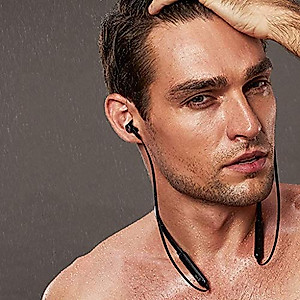 TBIIEXFL Earbuds Magnetic Headset Sport Earphones for Running IPX5 Waterproof Headphones Fidelity Stereo Sound and Noise Cancelling Mic (Color : E)