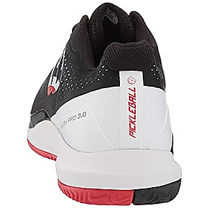 Wilson Men's Rush PRO 3.0 PB Pickleball Shoe, Black/White/Infrared, 10