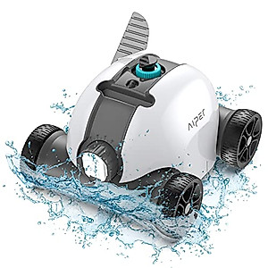 AIPER Seagull 1000 Cordless Pool Vacuum, Dual-Drive Motors, Self-Parking, Ideal for Above/In-Ground Flat Pool Up to 861 Sq Ft