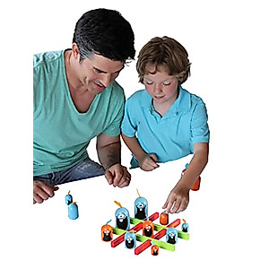 Gobblet Gobblers Fun Strategy Board Game - Award Winning Kids and Family Friendly Educational Board Game by Blue Orange Games- 2 Players for Ages 5+ (105)
