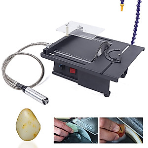 Gem Faceting Machine, 1800W Multifunctional Jade Carving Machine, Jade Table Grinder, Small Grinding And Cutting Machine, Micro Table Saw Polishing Tool (Grey)